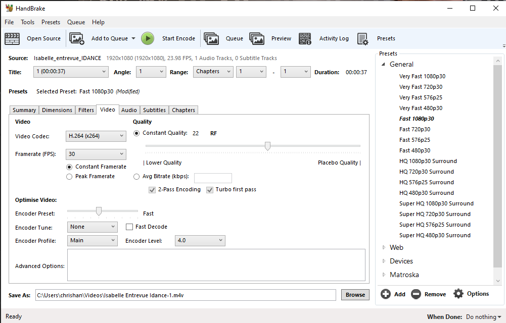 Converting your Video Files for Upload